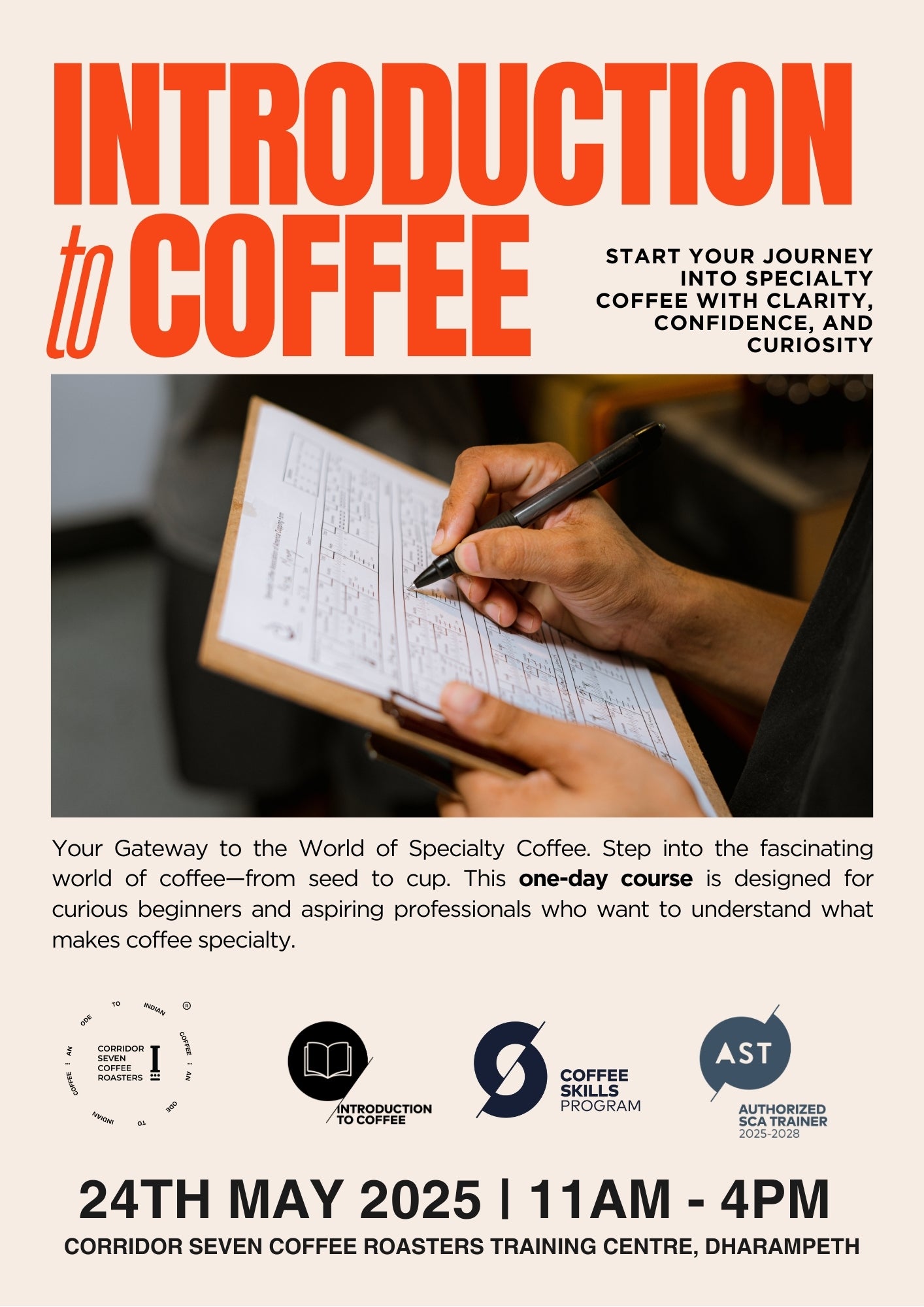 SCA Introduction To Coffee